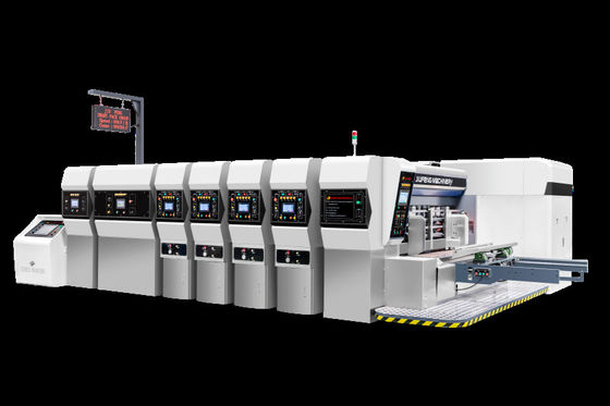 อัตโนมัติเหล็ก Flexo การพิมพ์กล่องกระดาษกระดาษ Die เครื่องตัดสําหรับ ...